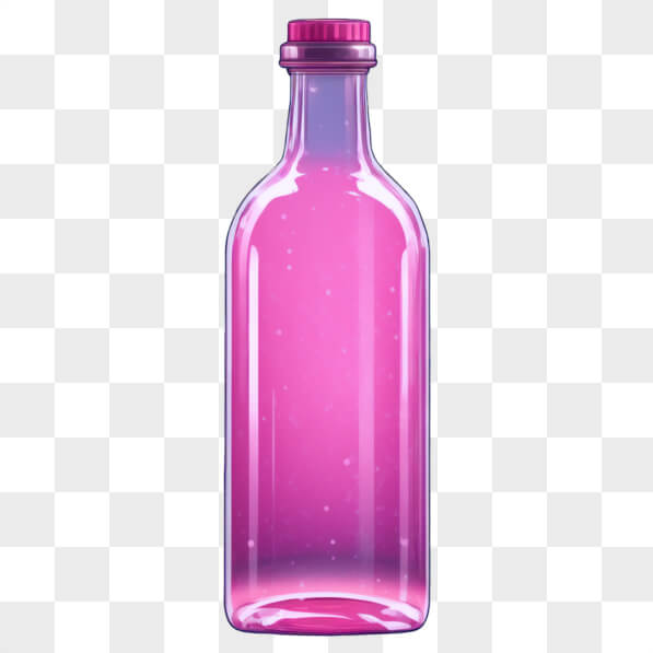 Download Transparent Pink Bottle Cartoons Online - Creative Fabrica