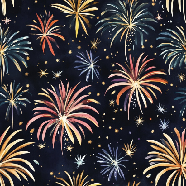 Download Artistic Illustration of Fireworks Patterns Online - Creative ...