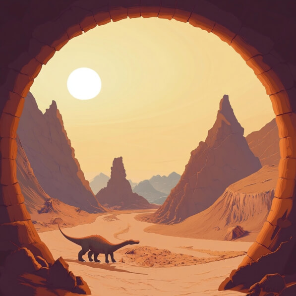 Download Prehistoric Landscape with Dinosaur Backgrounds Online ...