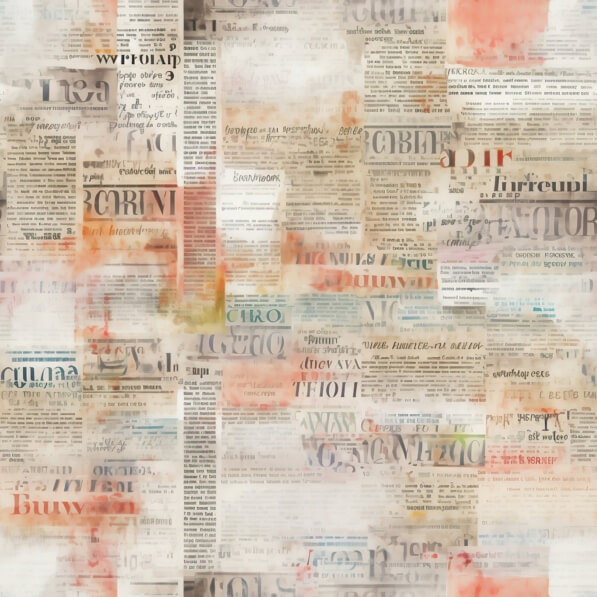 Descarga Collage Artístico de Periódicos Patrones En Línea - Creative ...