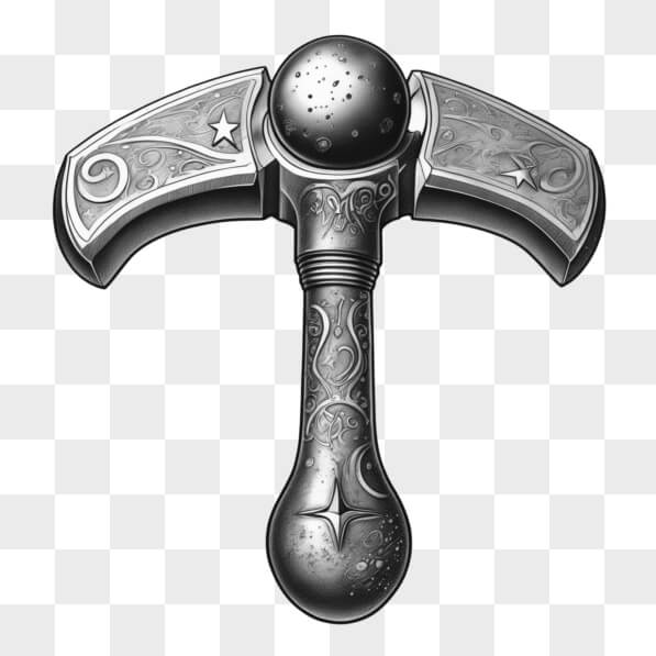 Download Ornate Hammer with Decorative Patterns Sketches Online ...