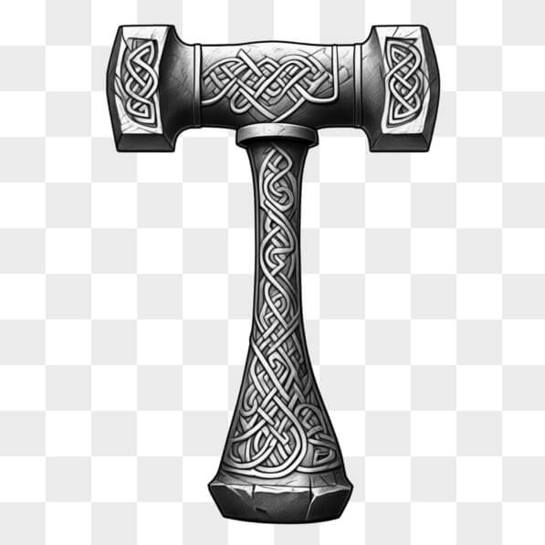 Download Celtic Hammer Design Sketches Online - Creative Fabrica
