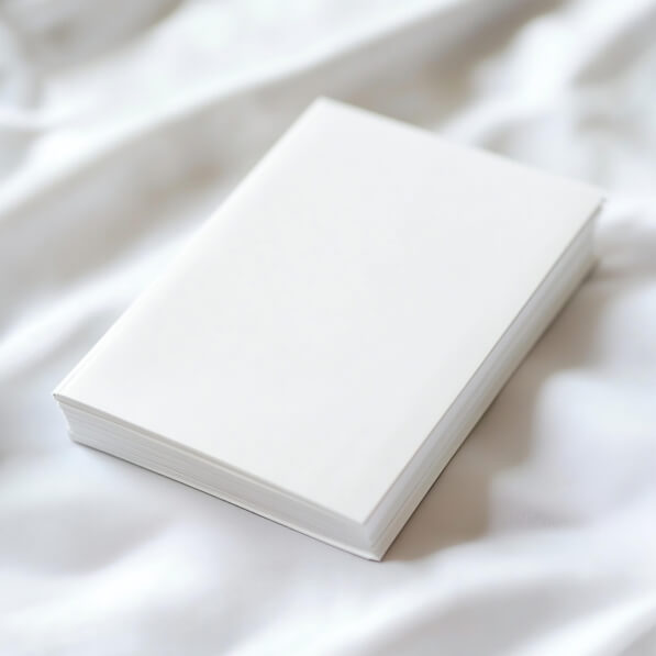 Download Stack of Blank White Cards on Fabric Mockups Online - Creative ...