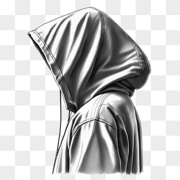 Download Hooded Figure Illustration Sketches Online - Creative Fabrica