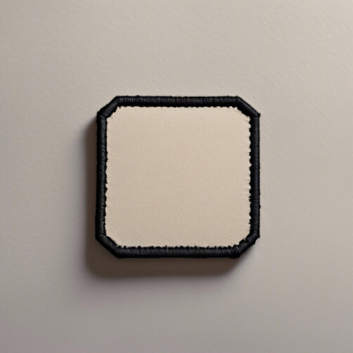 Download Blank Fabric Patch with Orange Border Mockups Online ...