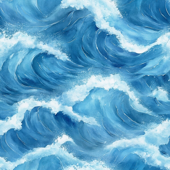 Descarga Patrón de olas del océano en azul Patrones En Línea - Creative ...