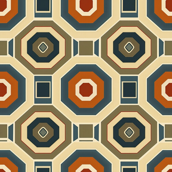 Download Geometric Pattern with Octagons and Squares Patterns Online ...