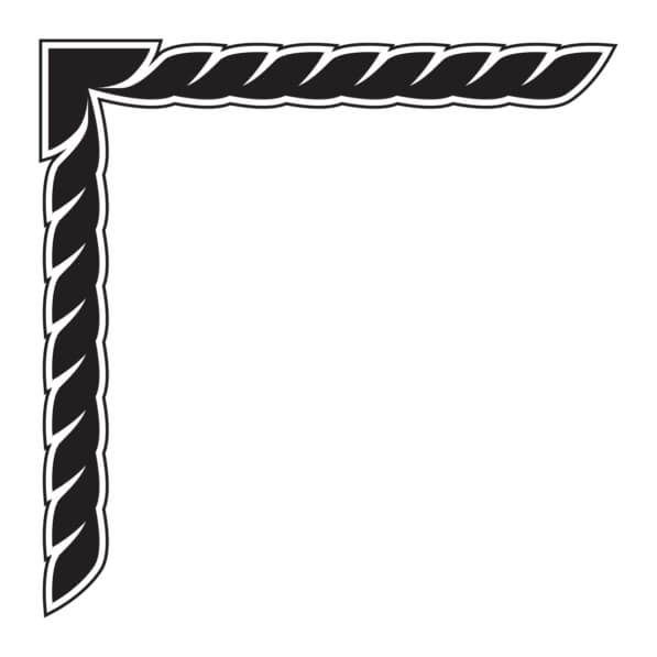 Download Stylized Rope Corner Design Borders & Corners Online ...