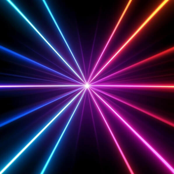 Download Colorful Laser Beams on Dark Background Backgrounds Online ...