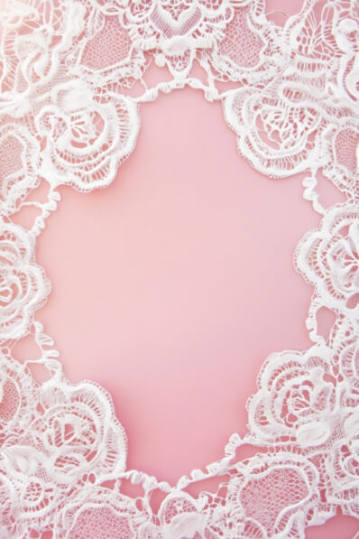 Download Delicate Lace Frame on Pink Background Backgrounds Online ...