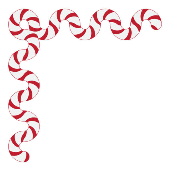 Download Peppermint Candy Cane Border Borders & Corners Online ...