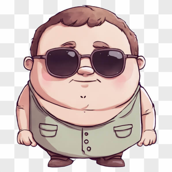 Descarga Personaje de dibujos animados con gafas de sol Cartoons En ...