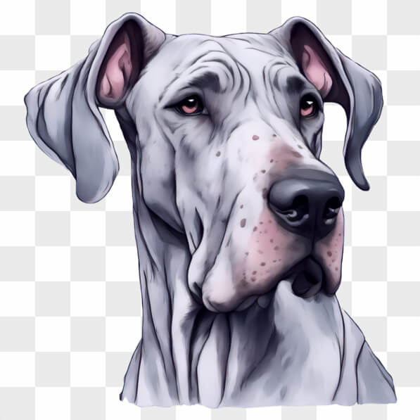 Télécharger Portrait d'un Grand Danois Dessins animés En Ligne ...