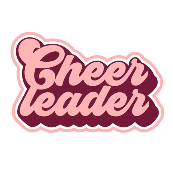 Baixe Design Tipográfico de Cheerleader Citações - Creative Fabrica