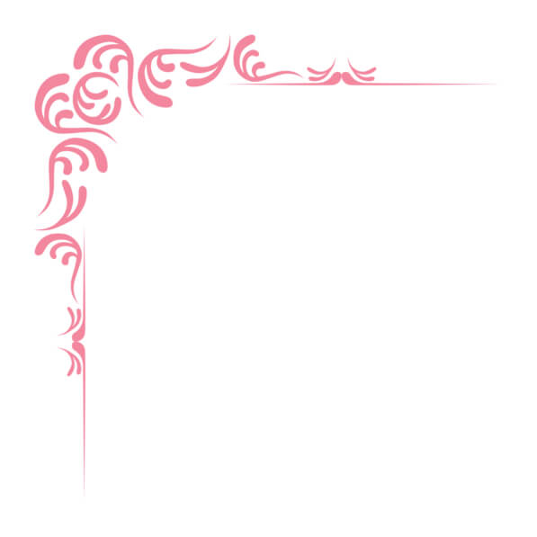 Download Elegant Pink Decorative Corner Design Borders & Corners Online ...