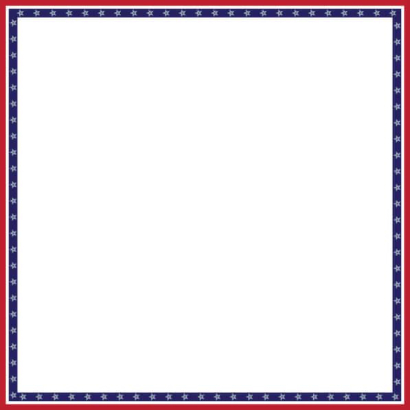 Download Patriotic Themed Border Frames Online - Creative Fabrica