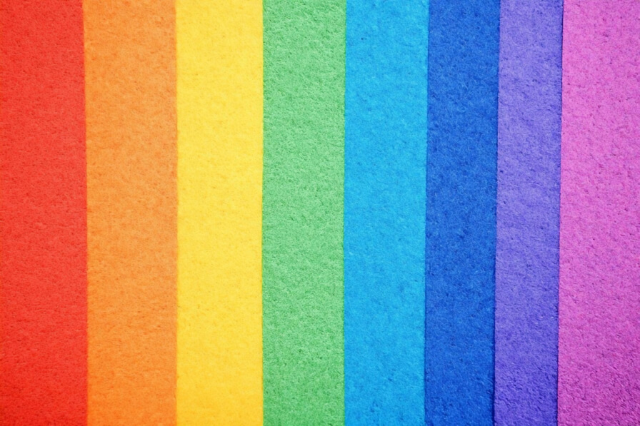Download Colorful Felt Strips in Rainbow Spectrum Backgrounds Online ...