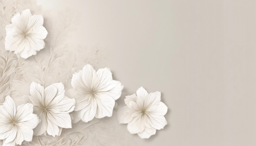 Download Elegant White Floral Arrangement Backgrounds Online - Creative ...