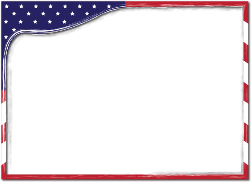 Download Patriotic Border Design Frames Online - Creative Fabrica