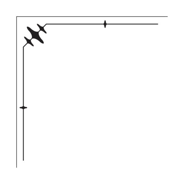 Download Minimalist Black and White Corner Design Borders & Corners ...