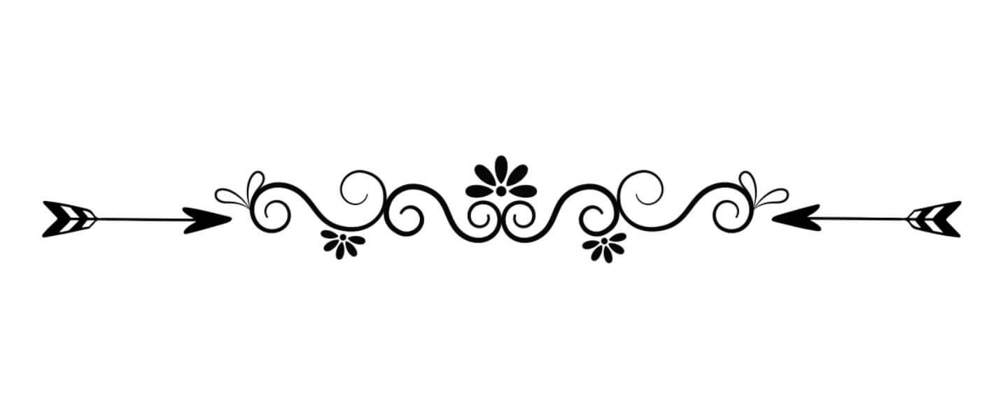 Download Elegant Decorative Border Design with Arrows Borders & Corners ...