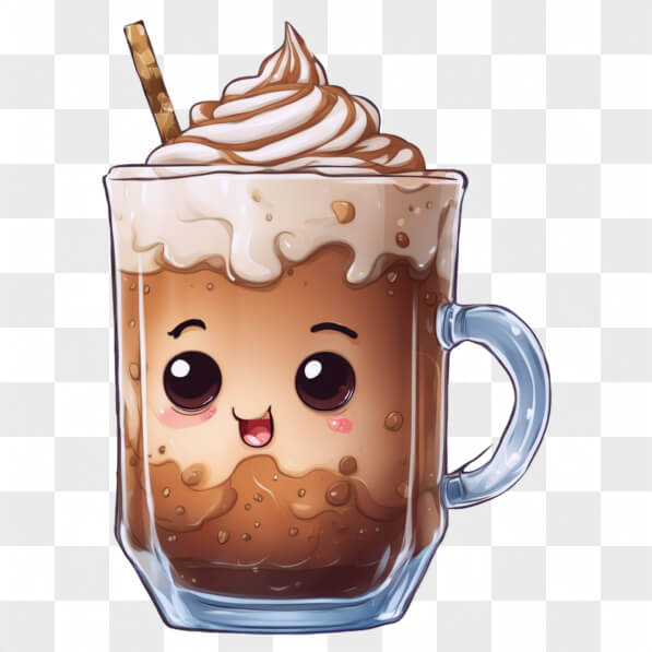 Download Cute Animated Chocolate Milkshake Cartoons Online - Creative ...