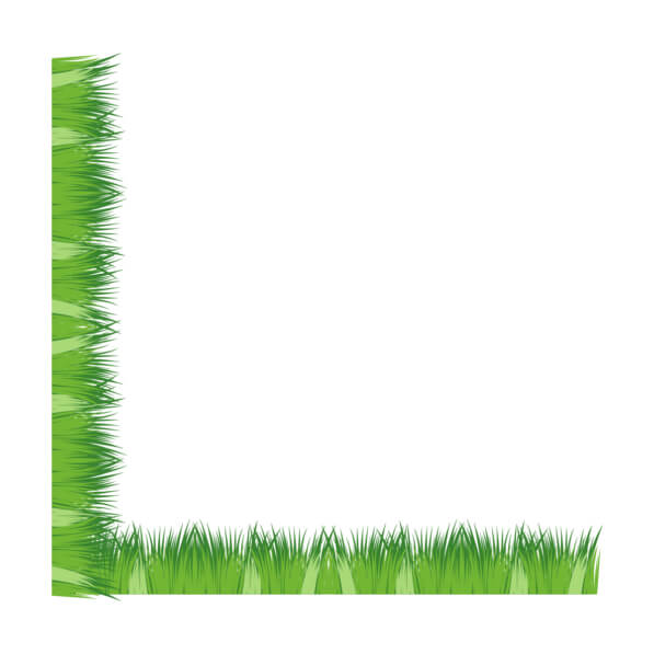 Download Artistic Green Grass Corner Borders & Corners Online ...