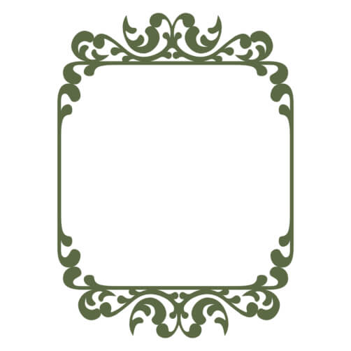Download Ornate Gold Frame for Decorative Borders Borders & Corners ...
