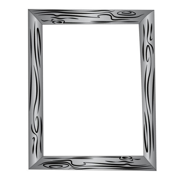 Descarga Marco de fotos decorativo de plata Marcos En Línea - Creative ...