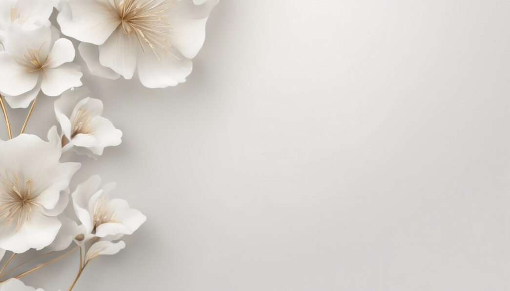 Download Elegant White Floral Arrangement on Light Background ...