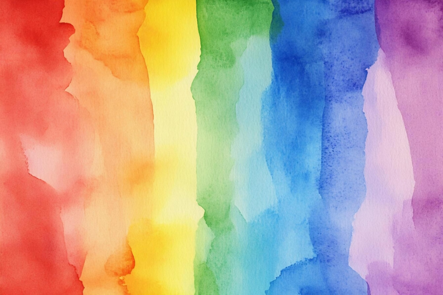 Download Vibrant Watercolor Rainbow Backgrounds Online - Creative Fabrica