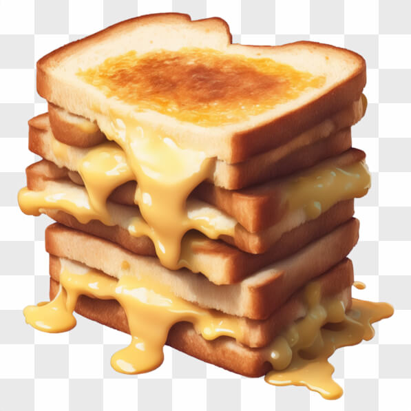 Download Stack of Grilled Cheese Sandwiches Cartoons Online - Creative ...