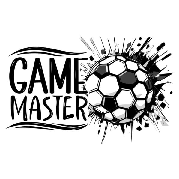 Download Game Master with Soccer Ball Quotes Online - Creative Fabrica