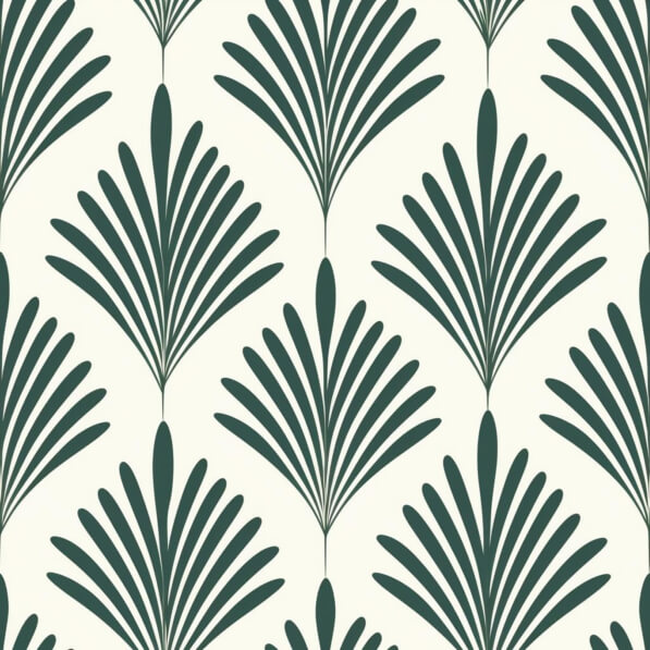 Download Stylized Palm Frond Pattern Patterns Online - Creative Fabrica
