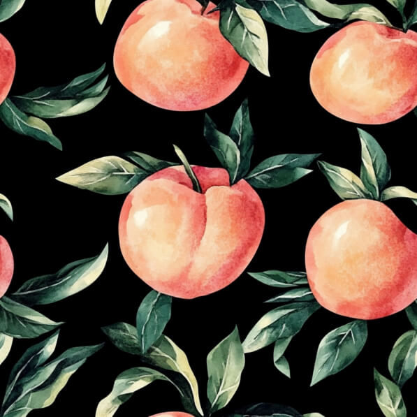 Download Peach Pattern on Black Background Patterns Online - Creative ...
