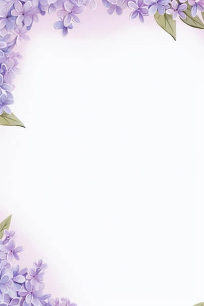 Download Lilac Floral Decorative Border Backgrounds Online - Creative ...