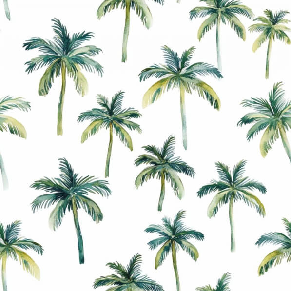 Download Watercolor Pattern of Palm Trees Patterns Online - Creative ...