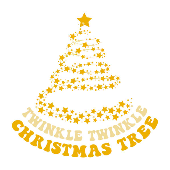 Download Twinkle Twinkle Christmas Tree Quotes Online - Creative Fabrica