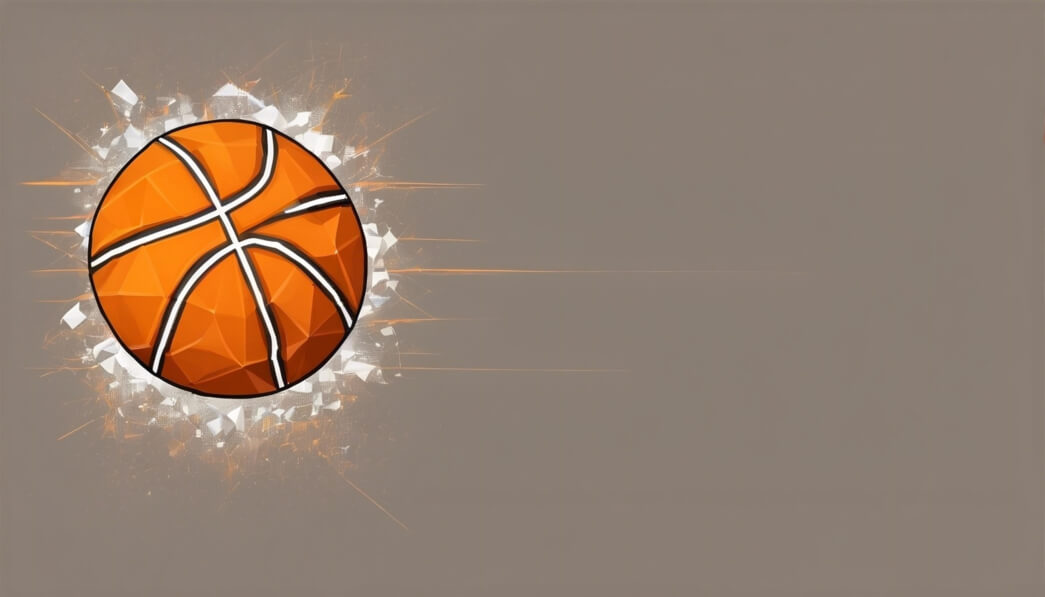 Download Stylized Basketball Breaking Through Backgrounds Online ...