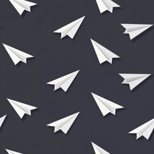 Download Pattern of Paper Airplanes on Dark Background Patterns Online ...