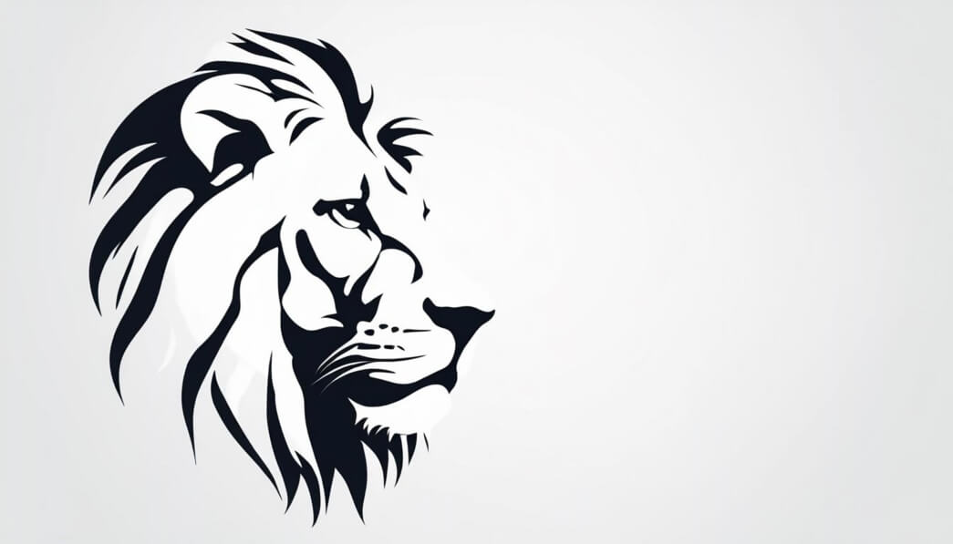 Download Stylized Lion Illustration Backgrounds Online - Creative Fabrica