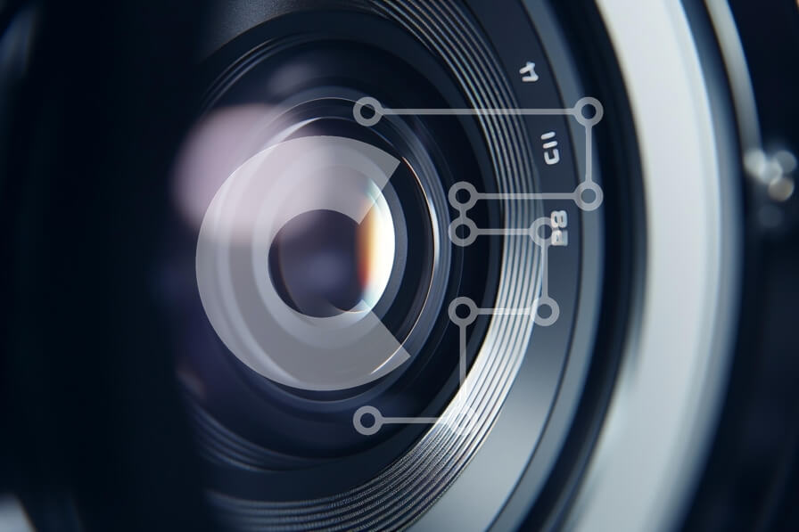 Download Close-up of a Camera Lens Stockphotos Online - Creative Fabrica