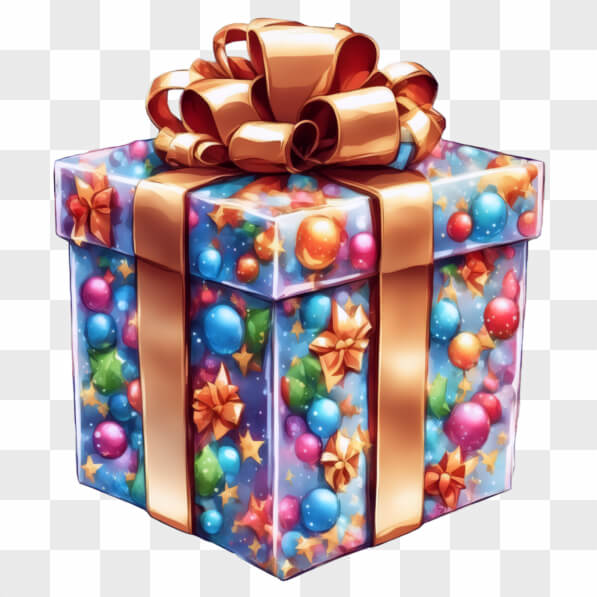 Download Festively Wrapped Gift Box Cartoons Online - Creative Fabrica