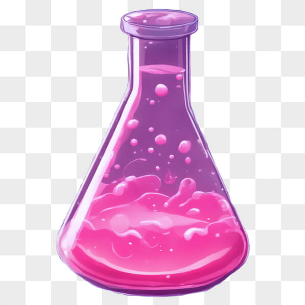 Scarica Beuta colorata con liquido rosa Cartoni animati Online ...