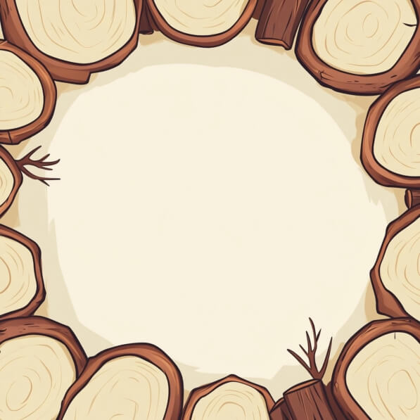 Download Circular Wood Stump Frame Backgrounds Online - Creative Fabrica
