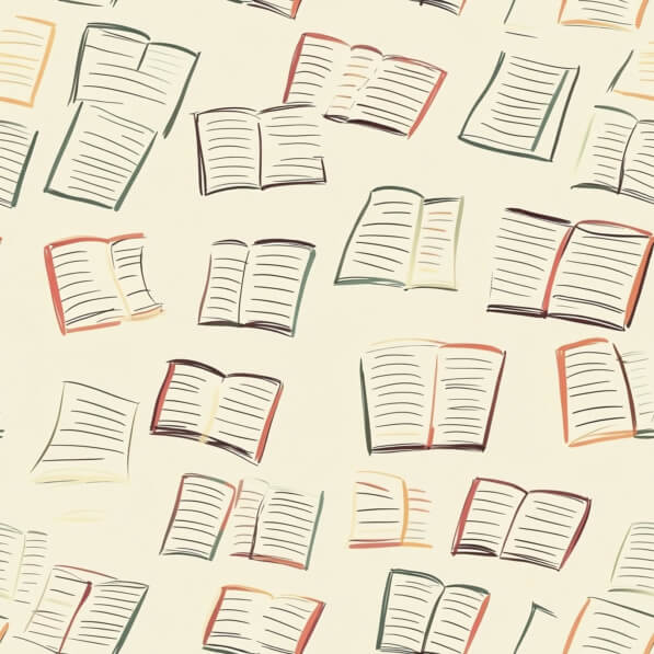 Download Colorful Open Book Pattern Patterns Online - Creative Fabrica
