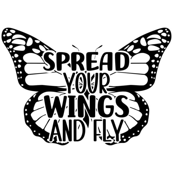 Download Spread Your Wings and Fly Butterfly Art Quotes Online ...