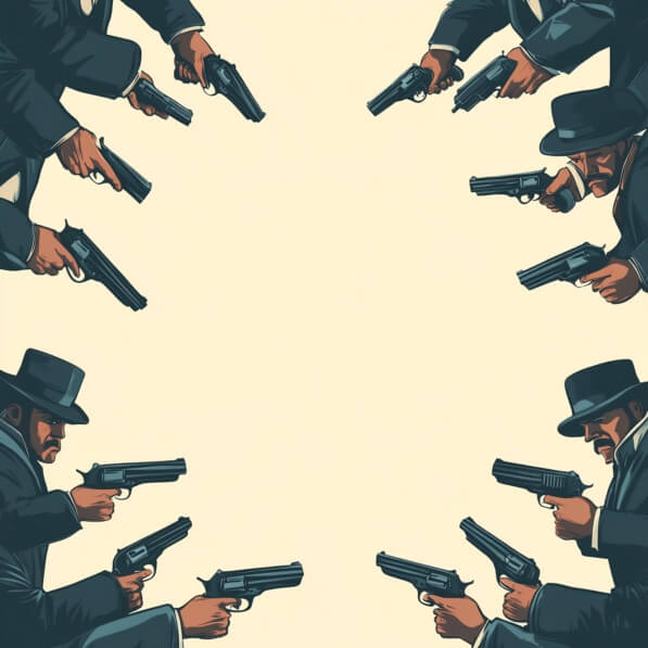 Download Western Showdown Backgrounds Online - Creative Fabrica