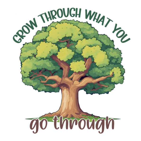 Download Tree with Motivational Quote Quotes Online - Creative Fabrica