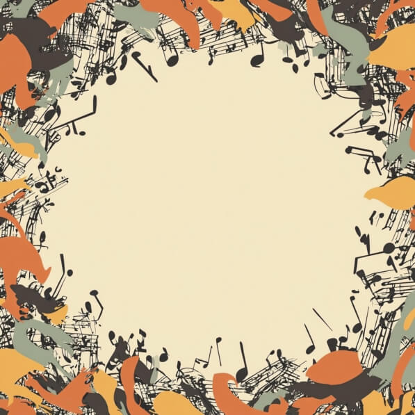 Download Colorful Musical Abstract Frame Backgrounds Online - Creative ...